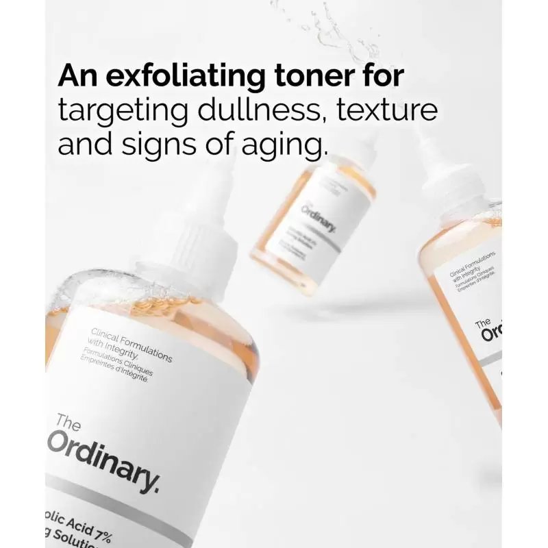 The Ordinary Original Acido Glicolico 7 Solucion Tonificante 240ml Todo ...