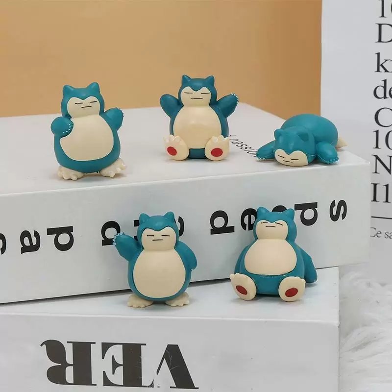 5 Minifiguras Anime Niños PVC Snor Dormilon Cumpleaños Fiesta ...