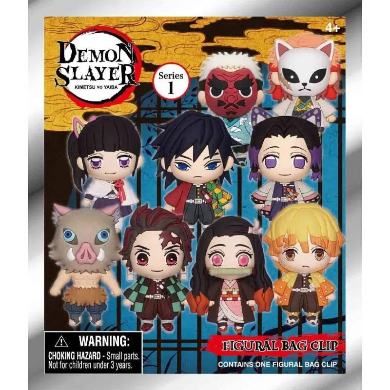 1 Llavero Monogram Demon Slayer Series 1 Licencia Oficial Personajes 3D ...