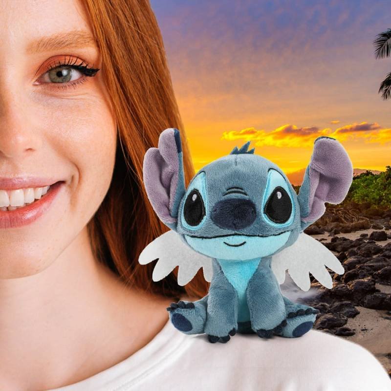 Peluche Original Kidrobot Disney Lilo and Stitch Angel Shoulder Phunny ...